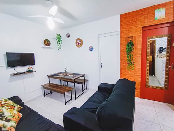 Apartamento Com Suíte E Garagem - Bertioga