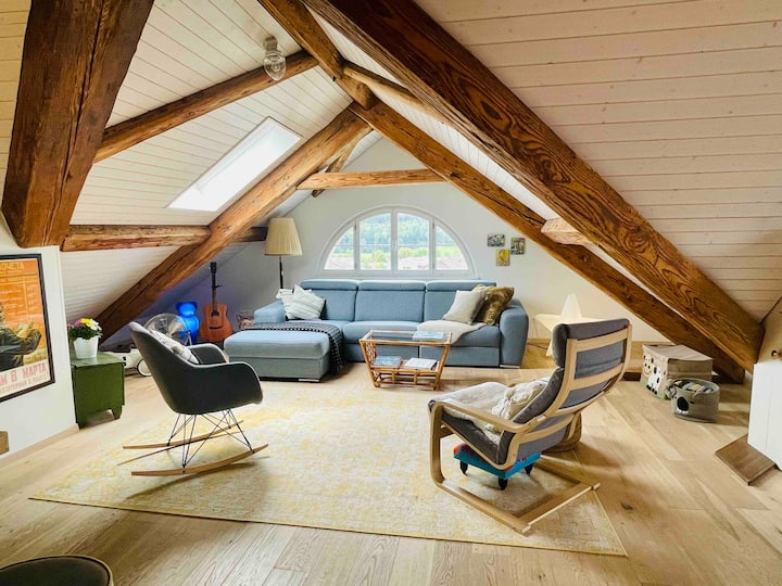 Beautiful One Bedroom Atelier Near City Lucerne - Kanton Luzern