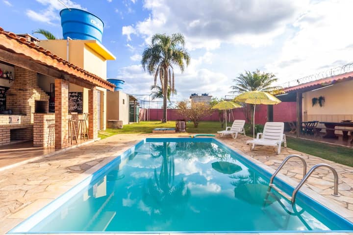 Casa De Campo, Piscina , Jogos E Pet Friendly * - Ibiúna