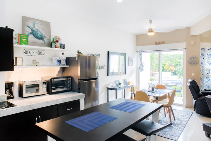 New Casa Sandy! 1 Bedroom Walkout To Pool & Garden - Cozumel