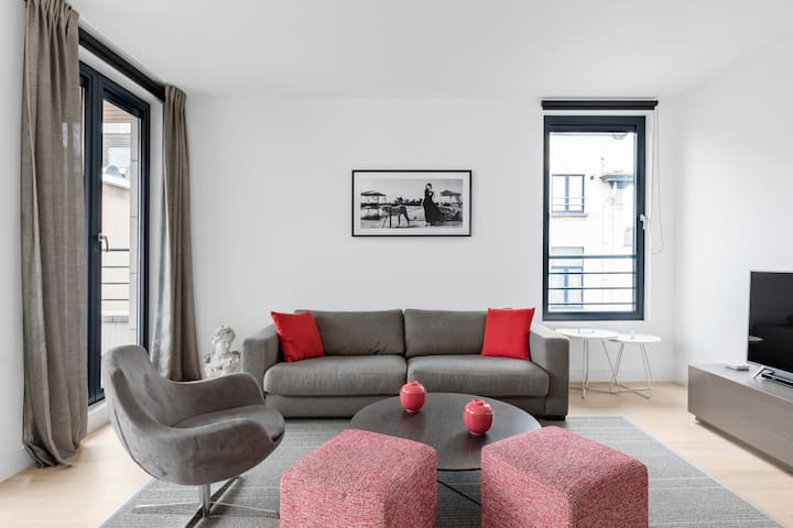 Bel Appartement Moderne à Bruxelles - Apt Cinq - Bruksela