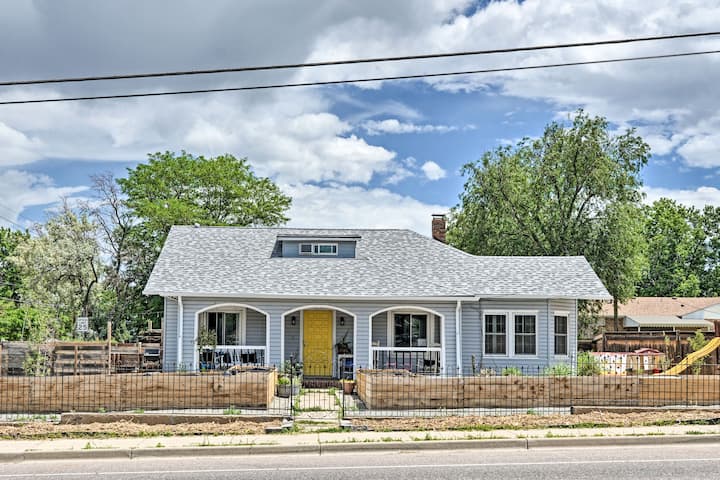 The Funky Farmhouse Basement Apartment - Denver, CO