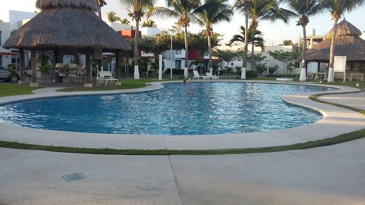 Casa Banus Diam.,a 3 Min. Isla, 5 Aerop. Y Playas. - Acapulco