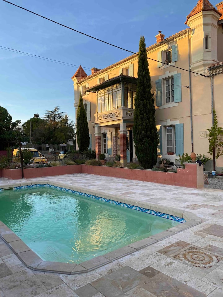 Château « Béthanie » Xixè Gîte De Charme, Piscine - Castelnaudary