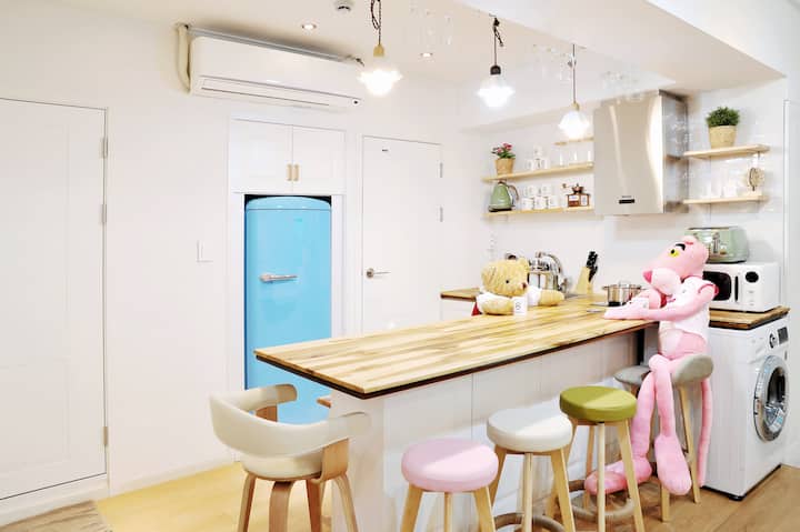 1min Sta/hongdae/4br+3bh/free Baggage Keep(in/out) - Seúl