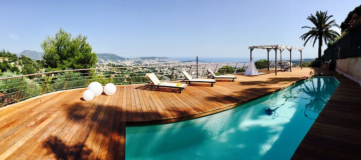 Villa Design Hauteur De Nice - Nizza