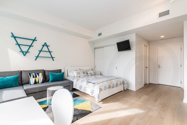 New Studio Condo- Monthly Rental - Montreal