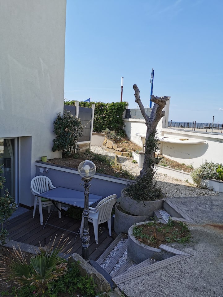 Rez De Jardin à Deux Pas De La Mer - Saint-Michel-Chef-Chef