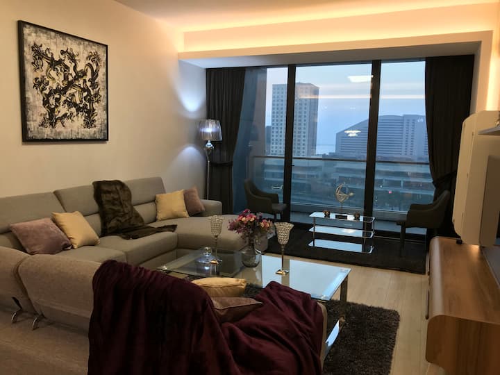 A Waterfront View Of The Lagoon 'Amwaj Apartment' - Bahrain