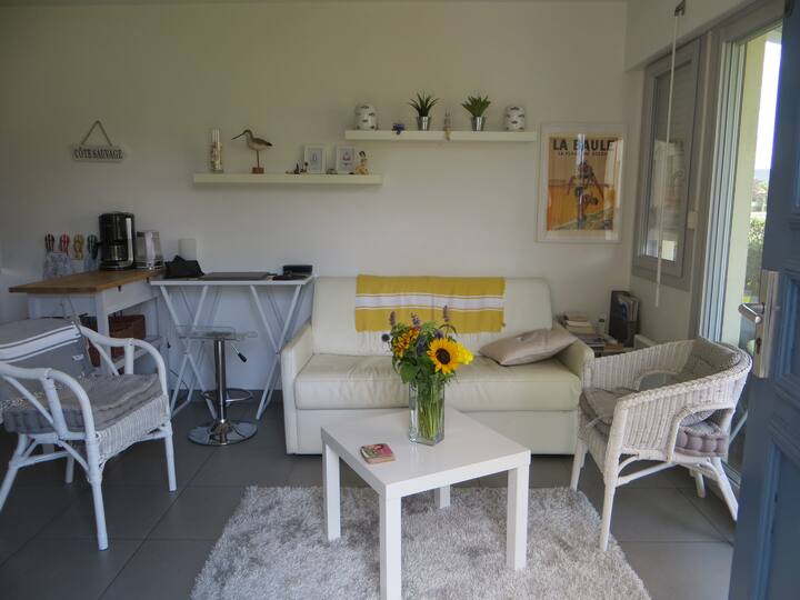 T2 Tout Confort De 40m2 En Rdc Avec Terrasse - Guérande