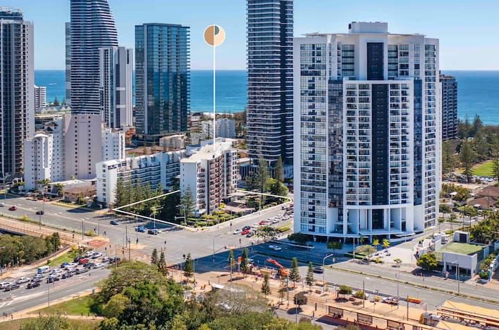 Spacious King 1br, Pool, Sauna, Gym, Tennis! Cpark - Broadbeach