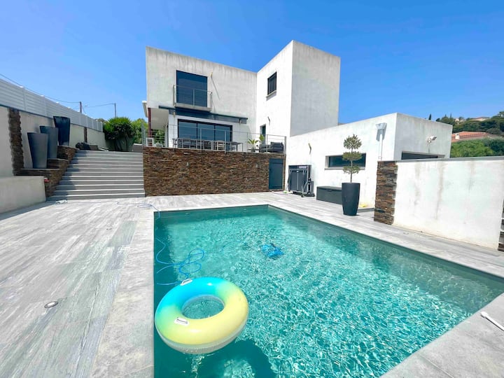 Villa La Ciotat Vue Mer Piscine Plages&port à 2min - La Ciotat