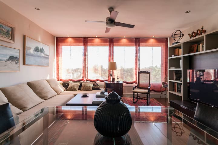 By Plaza De España Overlooking Parque María Luisa - Séville