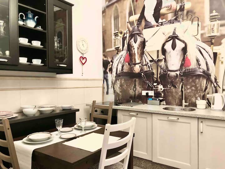 Old Town Apartment 5 Min Walk To Main Train/bus/sq - Krakau
