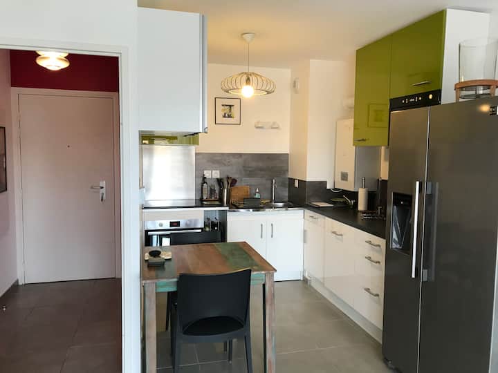 Appart Cosy Pour 2 +Piscine  Village De St Cyr/mer - Les Lecques