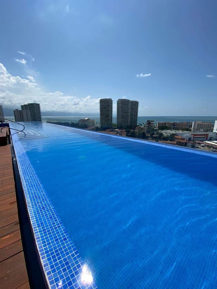 Nice And Cozy Loft By The Seaport, View To The Bay - Puerto Vallarta