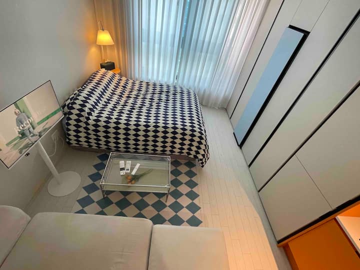 {대구핫플중심지}#중앙로역1분#깨끗한레지던스#호텔침구#스타일러 - 大邱