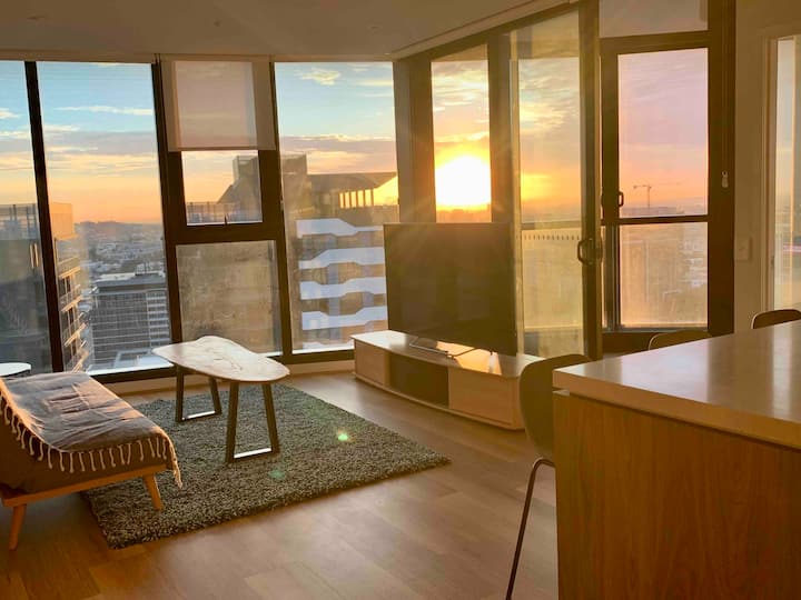 Valley Luxury Apt (Free Parking&wifi) Skyline View - 布里斯班
