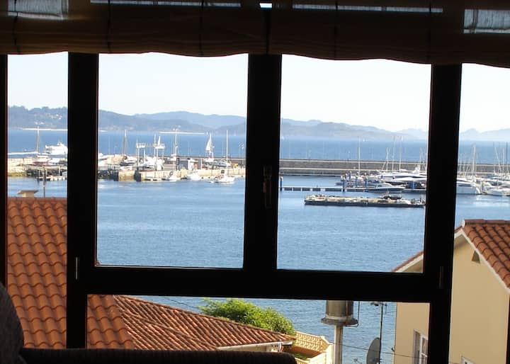 Apartamento De 2 Habitaciones En 1ª Línea De Playa - Sanxenxo