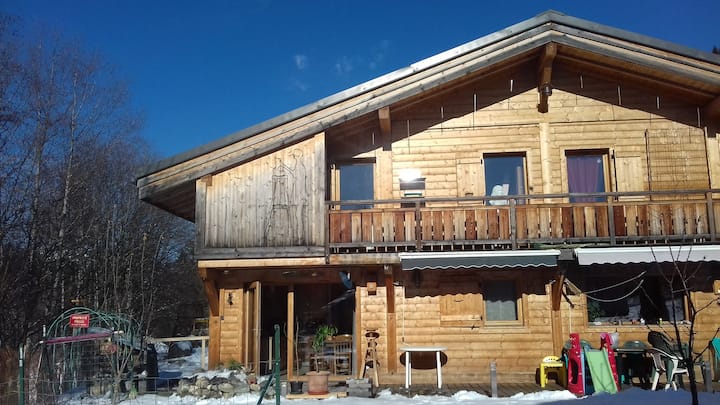Appartement Dans Chalet Avec Acces Jardin - Saint-Gervais-les-Bains