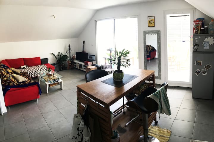 Chambre Climatisée Proche De La Plage - Saint-Gilles les Bains