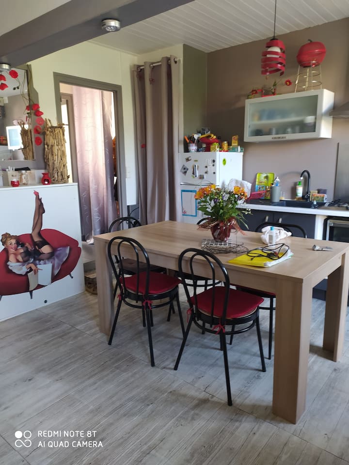 Maison Centre-ville, Près De La Mer. - Brem-sur-Mer