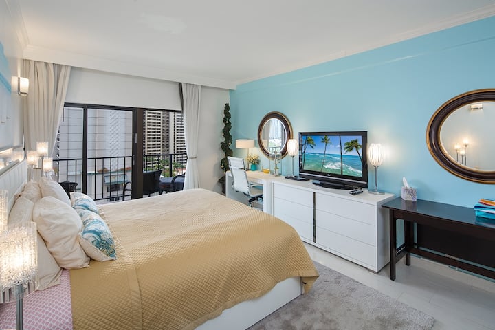 🥭Waikiki Stylish Penthouse-free Parking 🥭 - Honolulu, HI