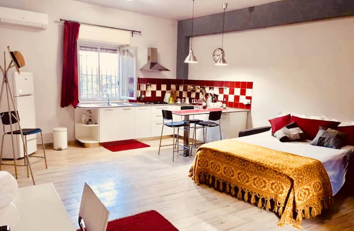 Between Sea And Hill Into The Peace Of The Village - Messina