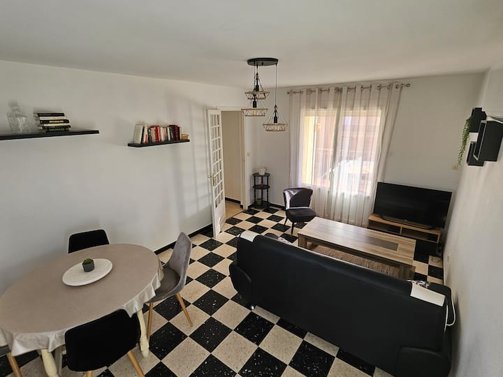 Appartement T3 Climatisé - Saint-Pierre-la-Mer