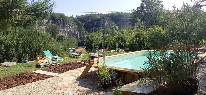 Chambre D'hôtes Avec Piscine - Saint-Cirq-Lapopie