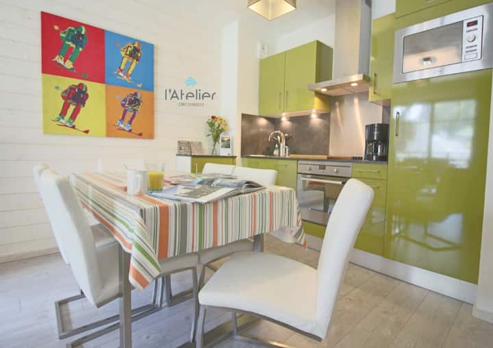 "Pop Art", T2 Cabine De Prestige à St Lary ! - Saint-Lary-Soulan