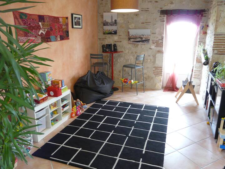 Maison En Pierre Au Calme + Piscine D'appoint - Agen
