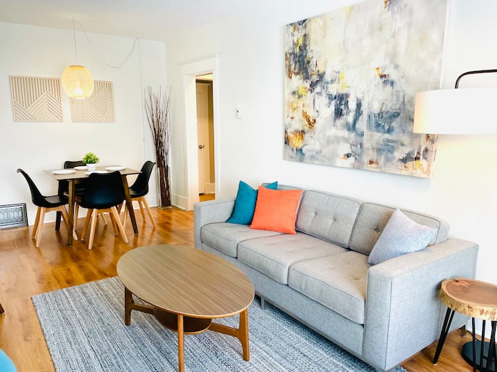 Stylish 3-bdrm Retreat, 8 Min Dt, 5 Min Nait - Edmonton