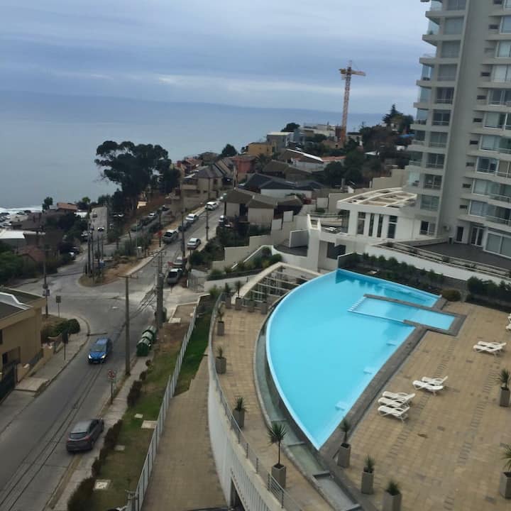 Confortable Departamento En Reñaca [Vista Al Mar] - Chile