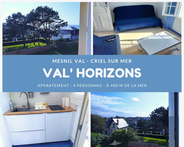 Val'horizons ** - Vue Sur Mer ! - Criel-sur-Mer