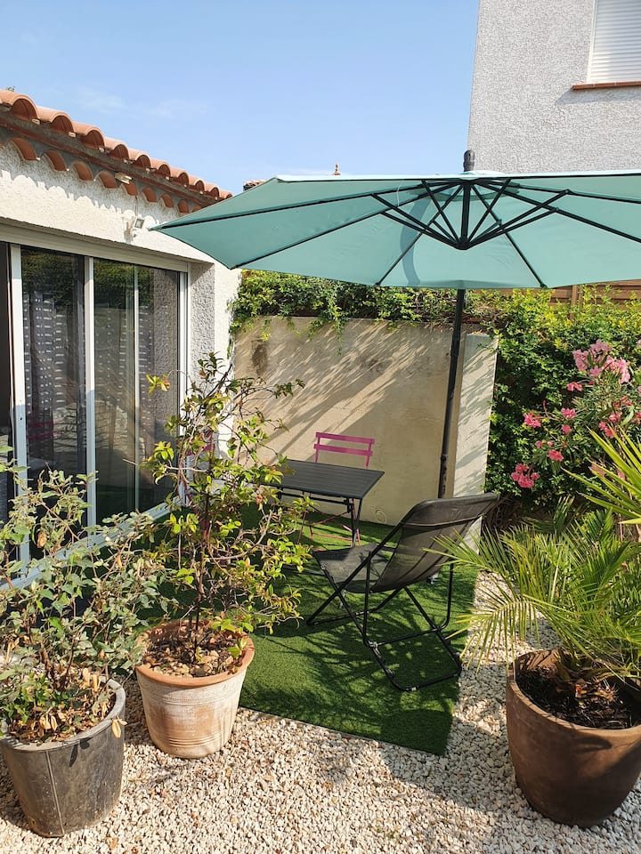 Studio Indépendant Avec Terrasse Proche Des Plages - Bouzigues