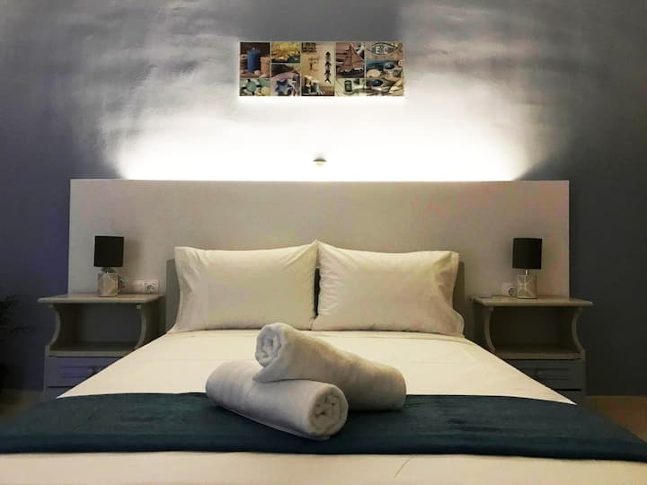 "Blue" 60m2 Newly Renovated Apartment In Rhodes - Faliraki