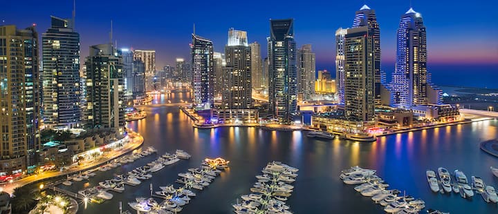 2bd| Heart Of Dubai | 40th Floor Balcony |Sea View - Dubai