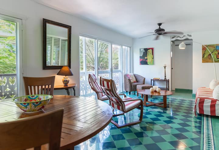 Caribbean Plantation House Suite.. Steps To Ocean - Cozumel