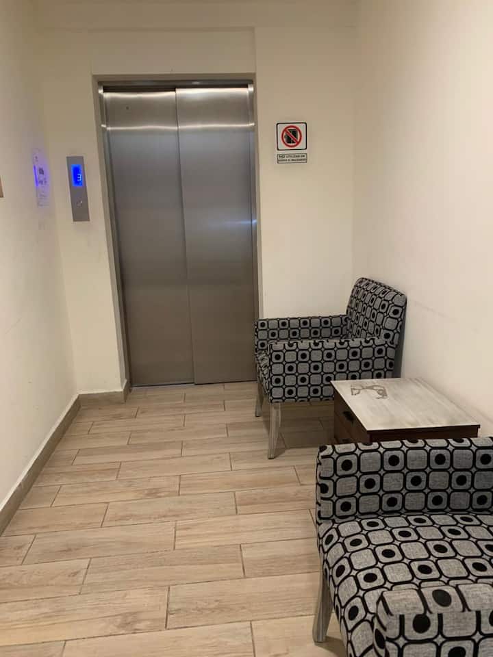 Lindo Studio, Excelente Ubicación:10min Aeropuerto - Mexico