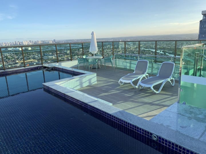 Apt 2 Qts Mobiliado/furnished Flat 2 Bedrooms - Recife