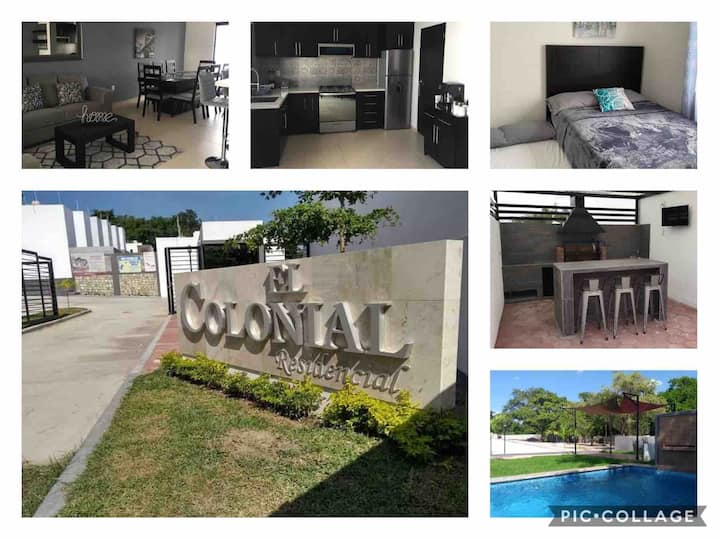 Lujosa Y Cómoda Casa En Privada - Ciudad Valles