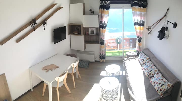 Alpe D'huez Eclose Est 2 Pièces Contemporain 23m² - Villard-Reculas