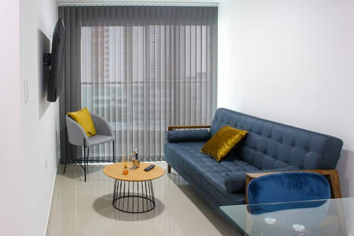 Apartamento Totalmente Amoblado Todo Nuevo - Bucaramanga
