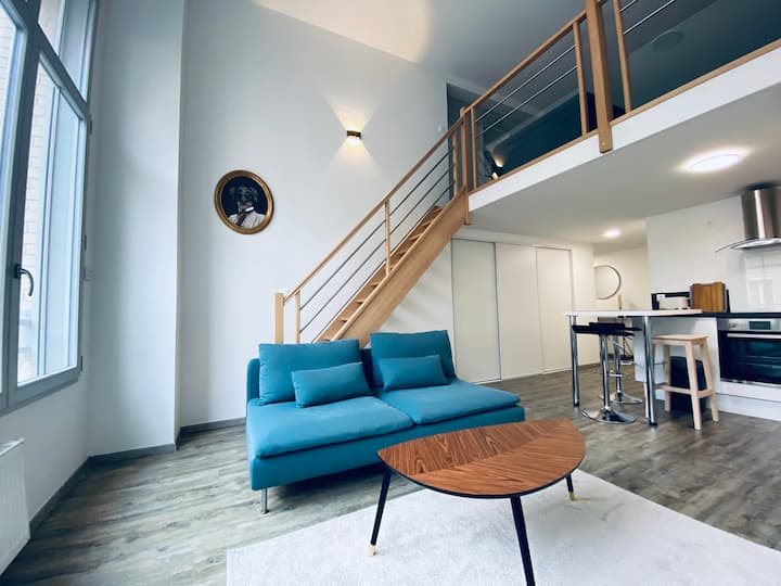 Boulard Duplex Luxueux Quartier Cathédrale - Reims