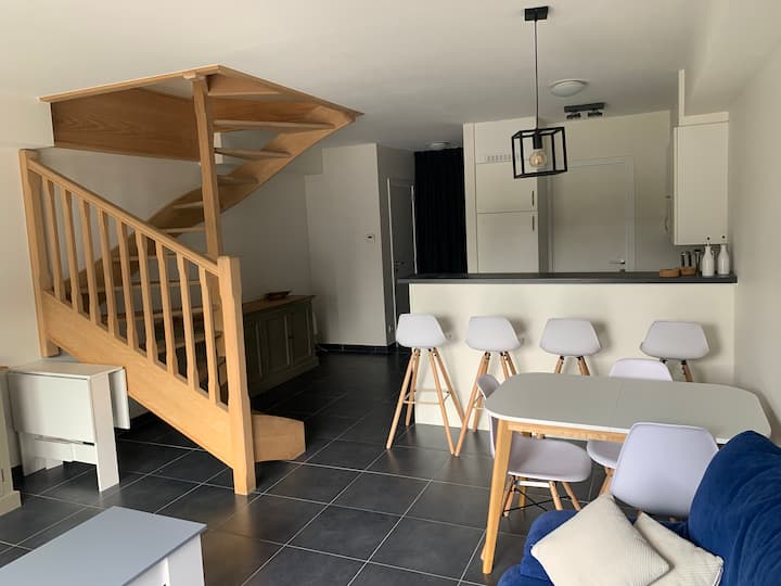 Vernieuwd Duplex Appartement Met Ruim Terras - La Panne