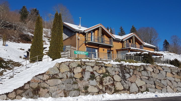Le Nid Avec Vue Splendide Sur La Bresse 71 M2 - Vosges