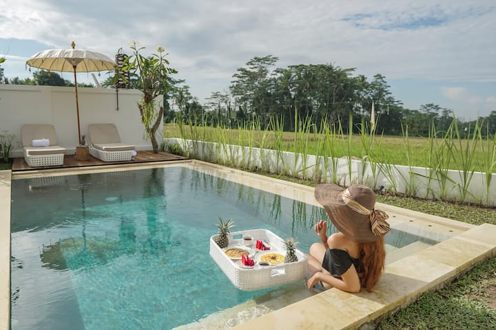 2bedroom Villa With Rice Field View & Private Pool - Gianyar