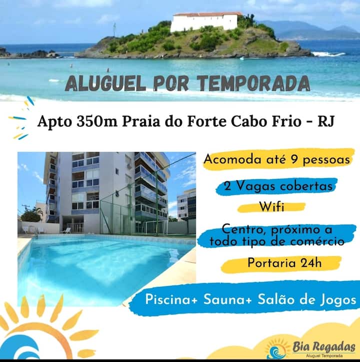Piscina-sauna-jogos/perto Praia Do Forte-cabo Frio - Cabo Frio