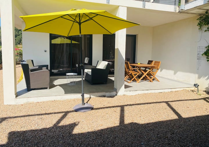 Rez De Jardin à 1,7 Km De La Plage Du Cabanon Bleu - Plage de Pinarellu